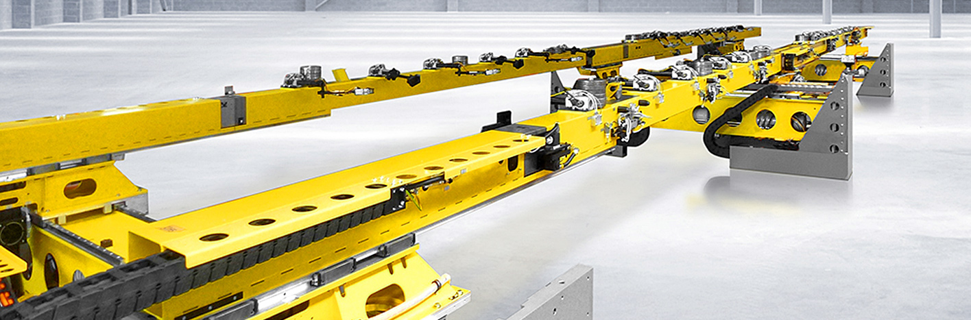 TRANSFER SYSTEMS FOR MULTI-SLIDE PRESSES - Transfersystems by Schuler AG